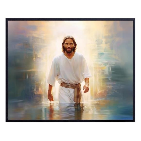 Wall Decor | Jesus Poster Christian Wall Art Jesus Christ Wall Decor ...